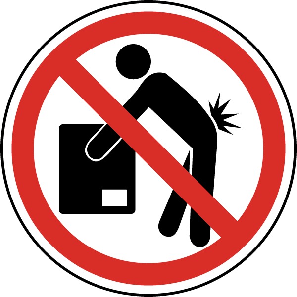 Do Not Lift Label (ISO) – Veteran Safety Solutions