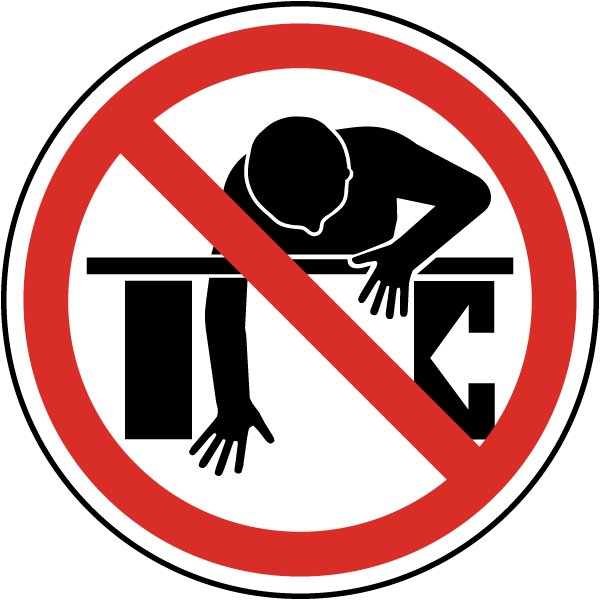 Do Not Reach Into Label (ISO) – Veteran Safety Solutions