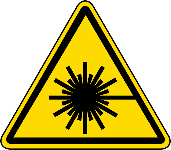 Laser Beam Hazard Label (ISO) – Veteran Safety Solutions