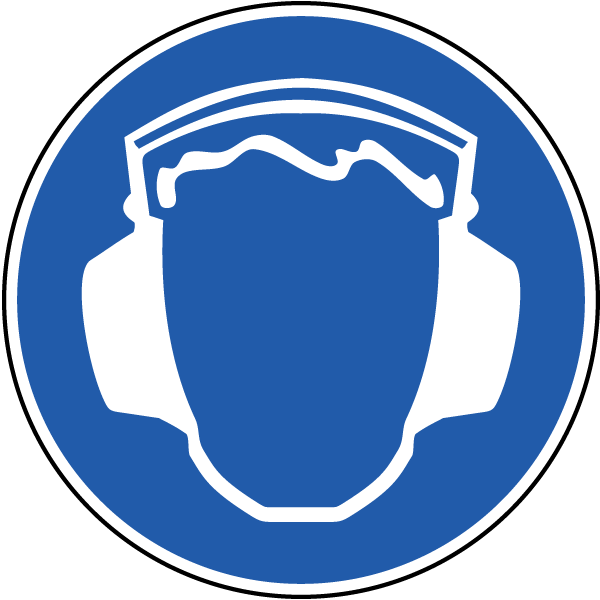 Mandatory Ear Protection Label (ISO) – Veteran Safety Solutions