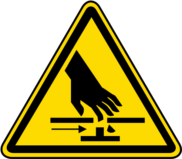 Rotating Parts Warning Labels