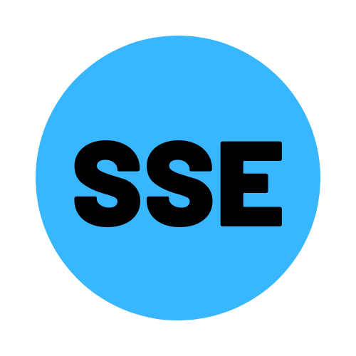 SSE (Short Service Employee) Hard Hat Sticker ( Black on Cyan ...