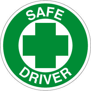 Safe Driver Hard Hat Sticker – Veteran Safety Solutions
