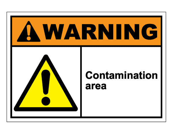Contaminated Sign